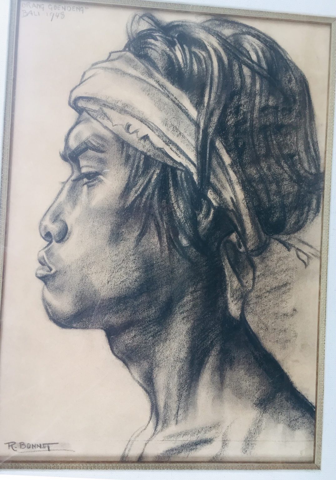 Orang Goenoeng – A Drawing by Rudolf Bonnet | Bali Discovery