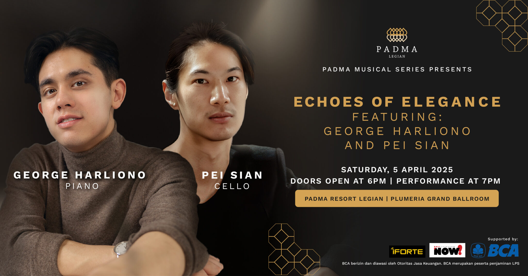 Echoes of Elegance: Pianist George Harliono in Concert with Cellist Pei ...